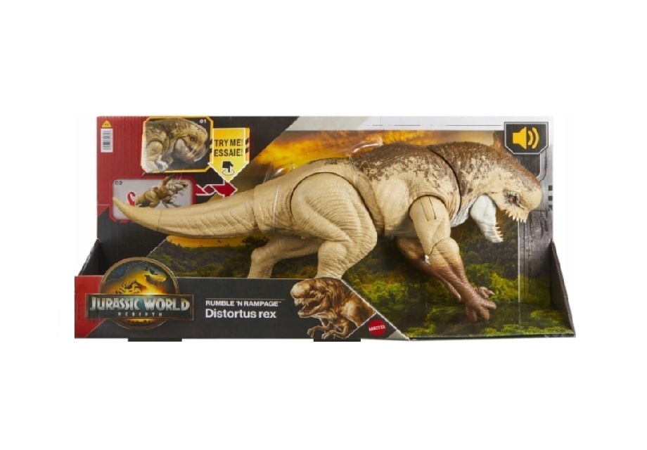 MATTEL Jurassic World Dinozaurul Distortus Rex