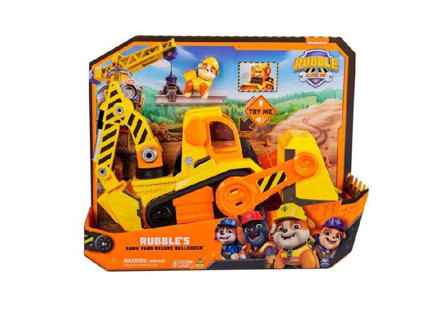 SPIN MASTER Paw Patrol Rubble&Crew Interactive vehicle with Rubble sounds