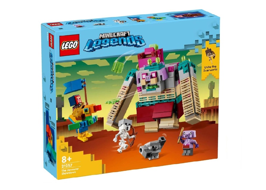 LEGO Minecraft 21257 Affrontement avec Devouver